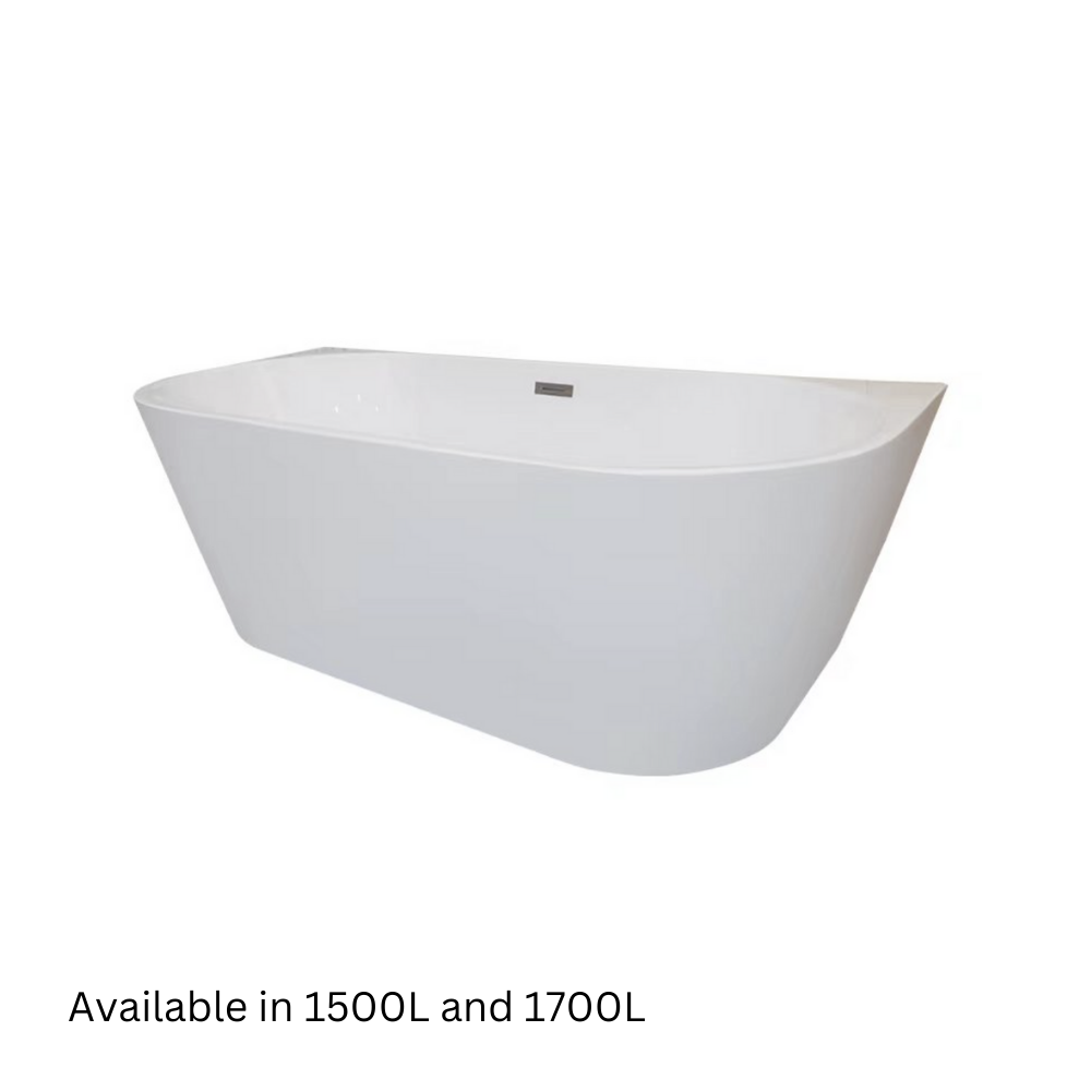 1700 Back to Wall Freestanding Bathtub – Pre Start Gallery